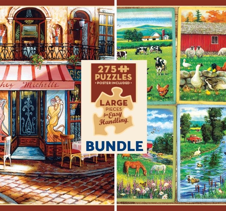 Chez Michelle & Country Friends | Easy Handling 275pc — USA Cobble Hill ...