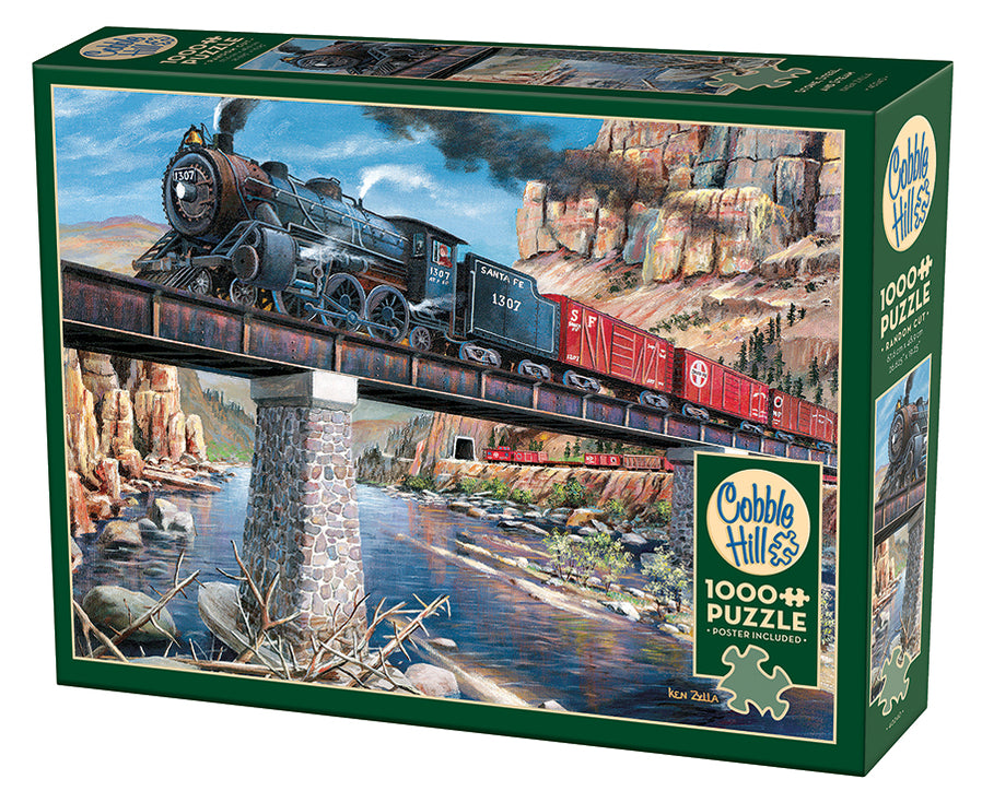 Stone Steel and Steam | 1000 Piece - Cobble Hill Puzzles — USA Cobble ...