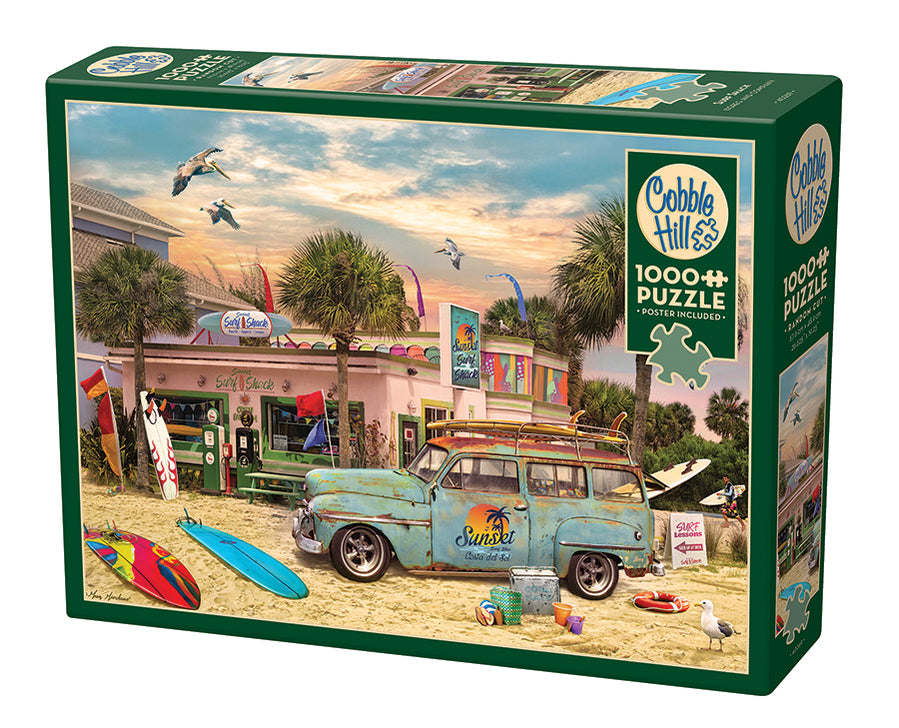 Surf Shack | 1000 Piece - Cobble Hill Puzzles — USA Cobble Hill Puzzles