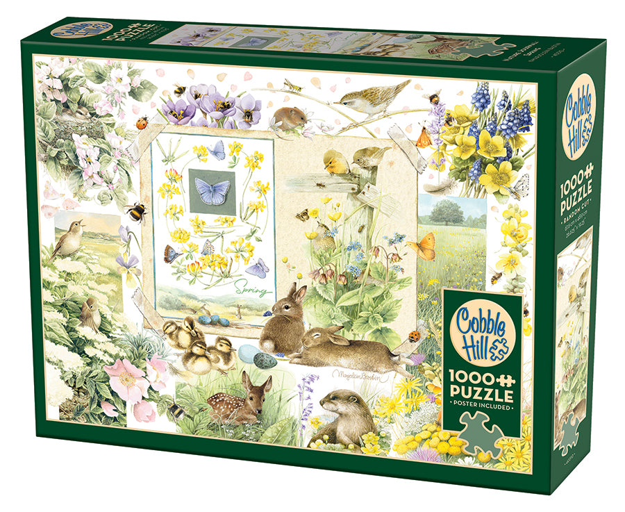 Nature Journal: Spring | 1000 Piece - Cobble Hill Puzzles — USA Cobble ...