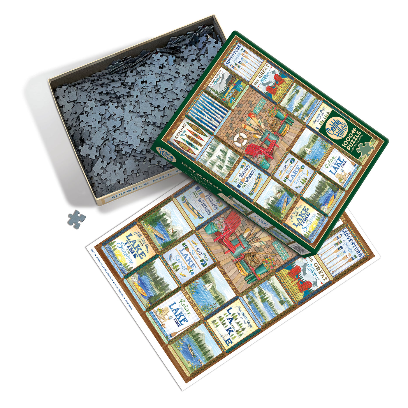 Lake Country | 1000 Piece - Cobble Hill Puzzles — USA Cobble Hill Puzzles