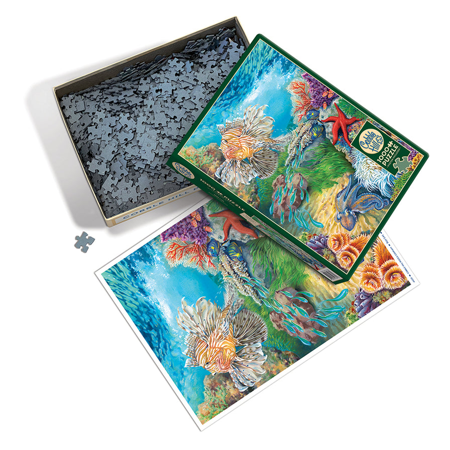 Reef Life | 1000 Piece | 40331 | Cobble Hill Puzzles Official Website ...