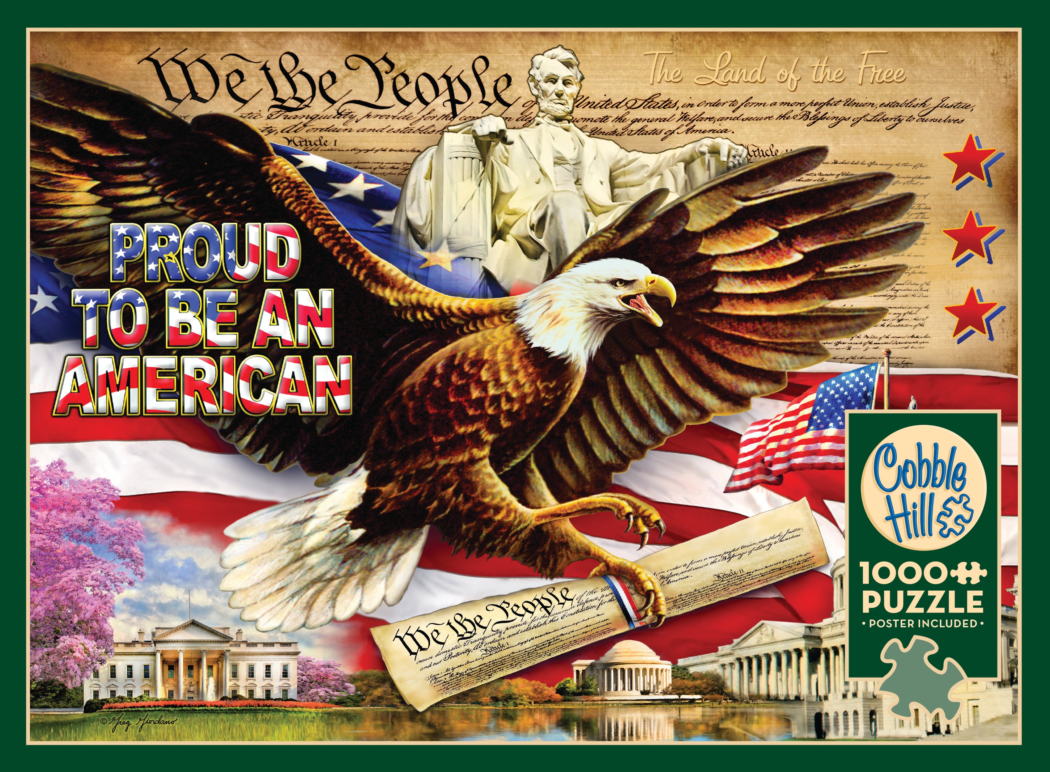 We the People | 1000 Piece — USA Cobble Hill Puzzles