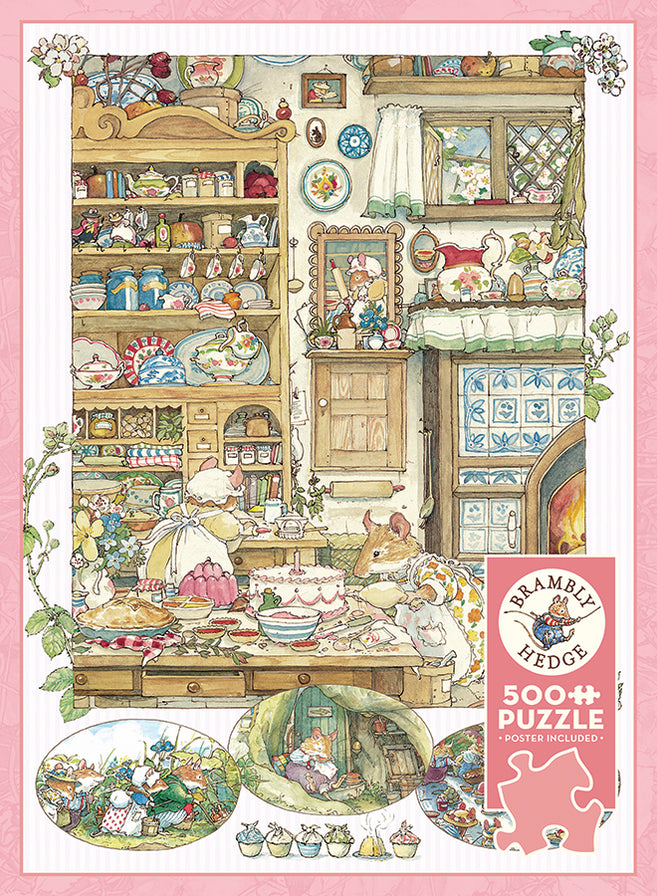 Brambly Hedge Picnic Preparations - Puzzle - 500 piece - Cobble Hill ...