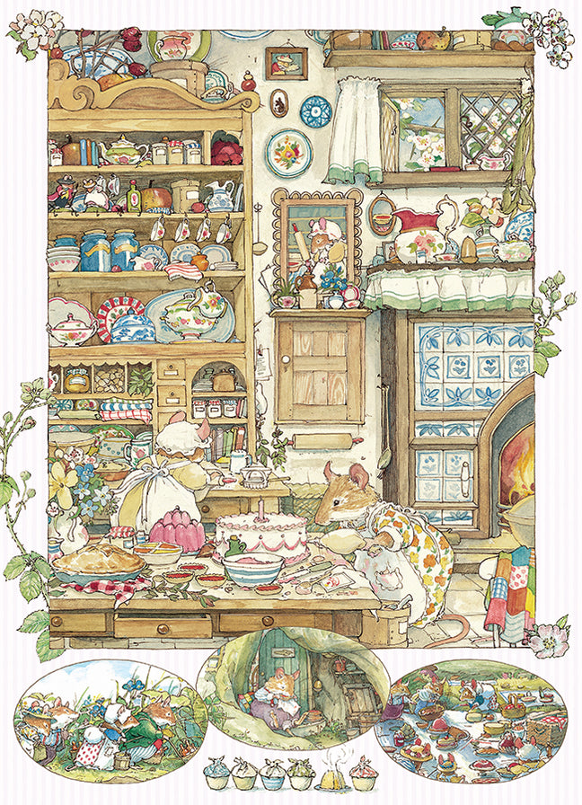 Brambly Hedge Picnic Preparations | 500 Piece - Cobble Hill Puzzles ...