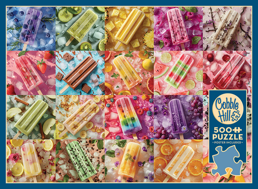 Ice Lollies | 500 Piece - Cobble Hill Puzzles — USA Cobble Hill Puzzles