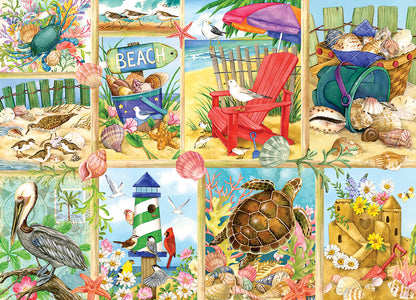 Day at the Beach | 500 Piece - Cobble Hill Puzzles — USA Cobble Hill ...