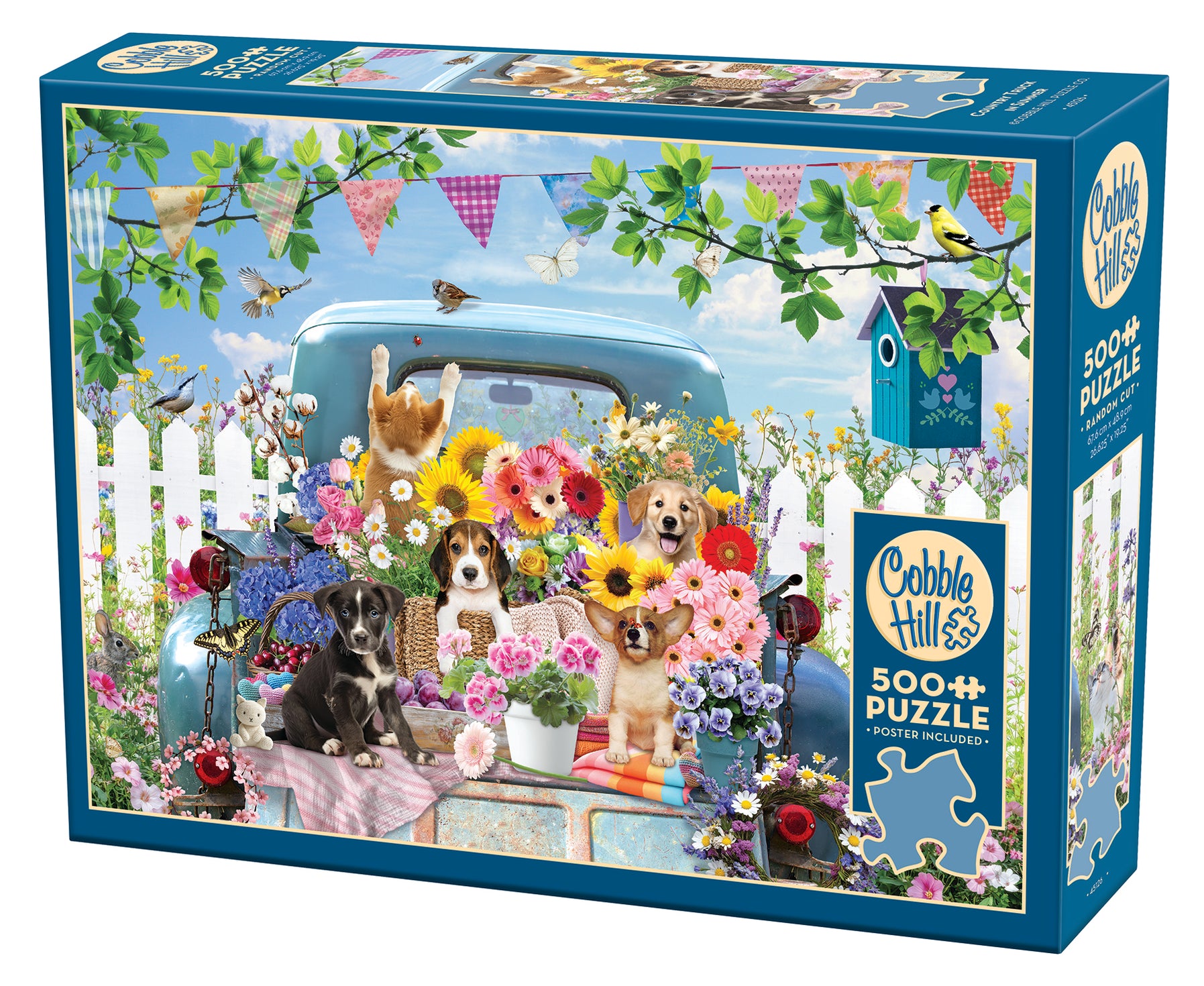 Country Truck in Summer | 500 Piece - Cobble Hill Puzzles — USA Cobble ...