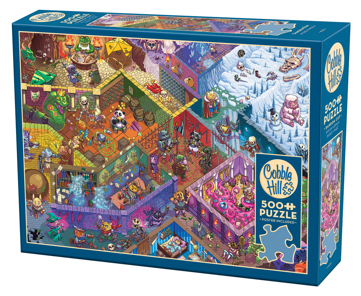 Dungeon Run | 500 Piece - Cobble Hill Puzzles — USA Cobble Hill Puzzles
