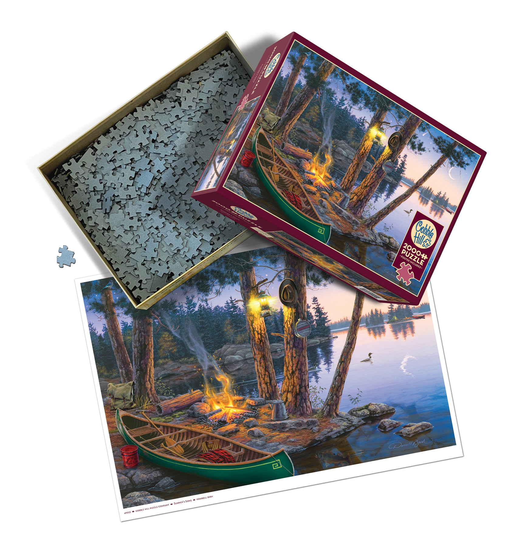 Summer's Song | 2000 Piece — USA Cobble Hill Puzzles