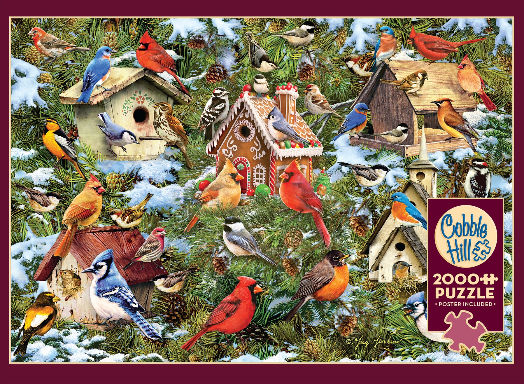 The Crowded Tree | 2000 Piece — USA Cobble Hill Puzzles