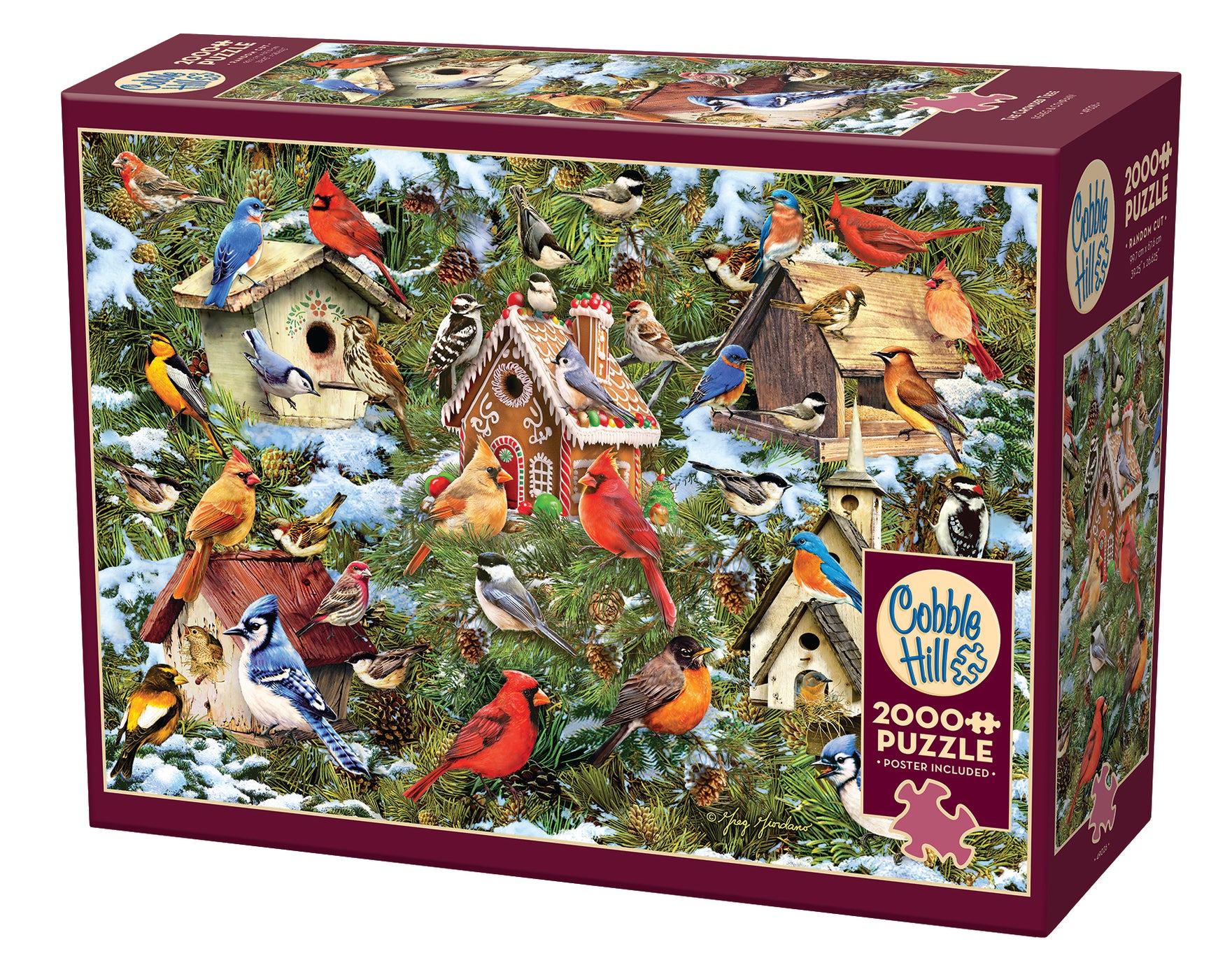 The Crowded Tree | 2000 Piece — USA Cobble Hill Puzzles