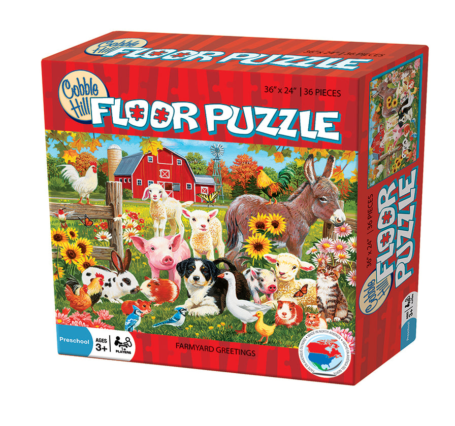 Floor Puzzles — USA Cobble Hill Puzzles