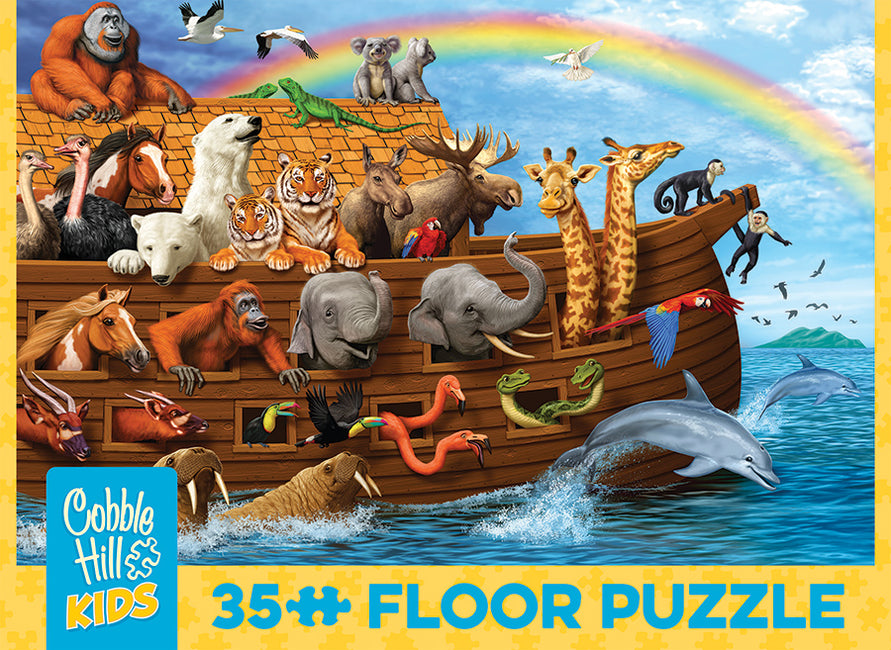 Noah's Ark | Floor Puzzle 35pc | 55136 | Cobble Hill Puzzles Official ...