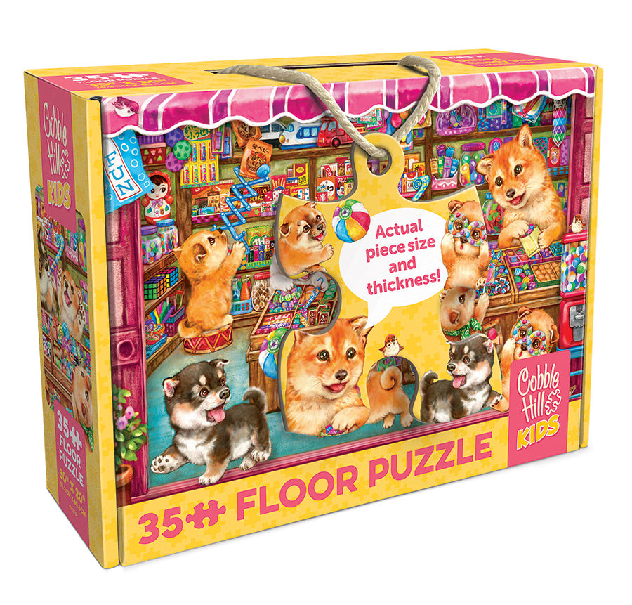 Shiba's Candy Store | Floor Puzzle 35pc | 55153 | Cobble Hill Puzzles ...
