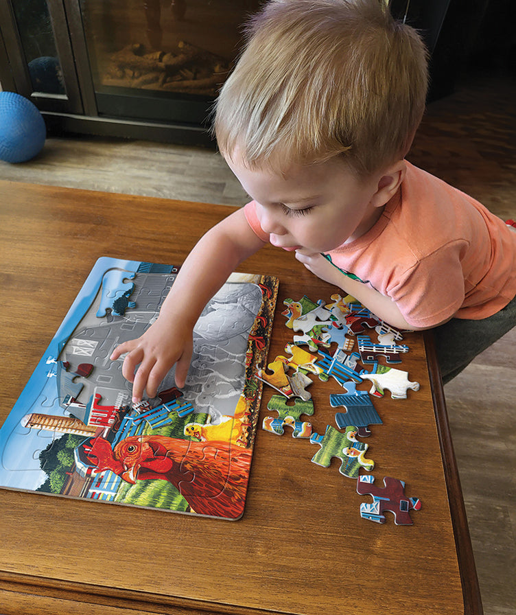 Dwight's Ducks (tray) 35 piece | 58864 | Cobble Hill Puzzles Official ...