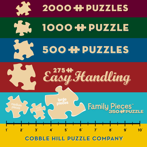 Three Similar Puzzles Created Three Different Ways — USA Cobble Hill ...