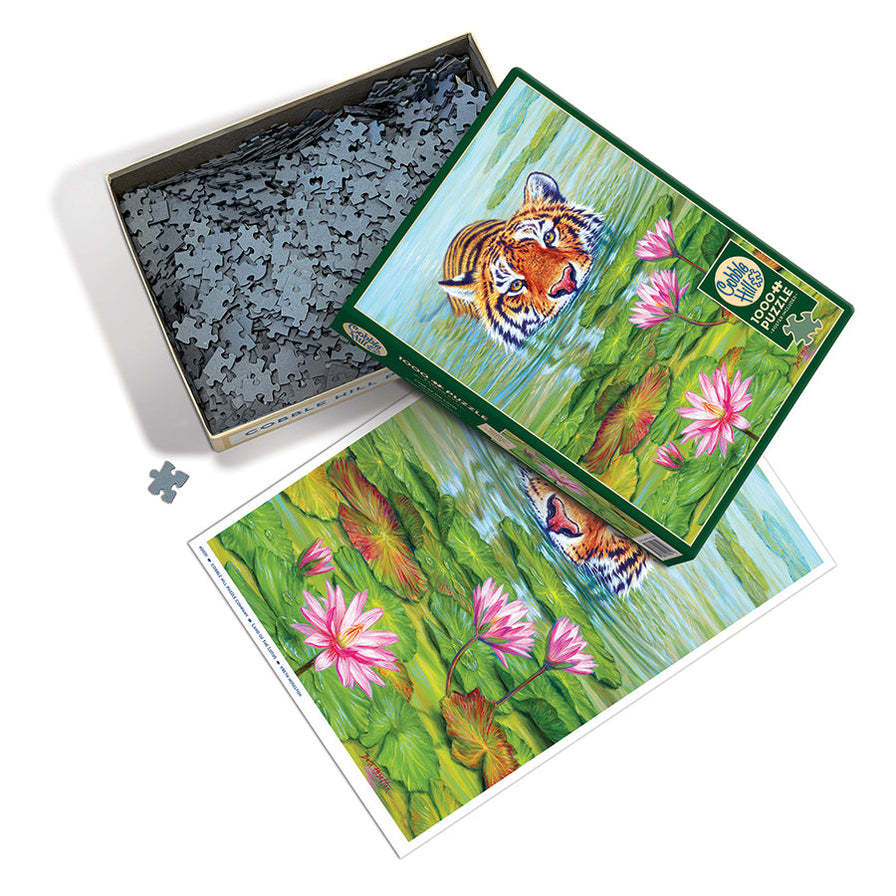 Land of the Lotus | 1000 Piece - Cobble Hill Puzzles — USA Cobble Hill ...