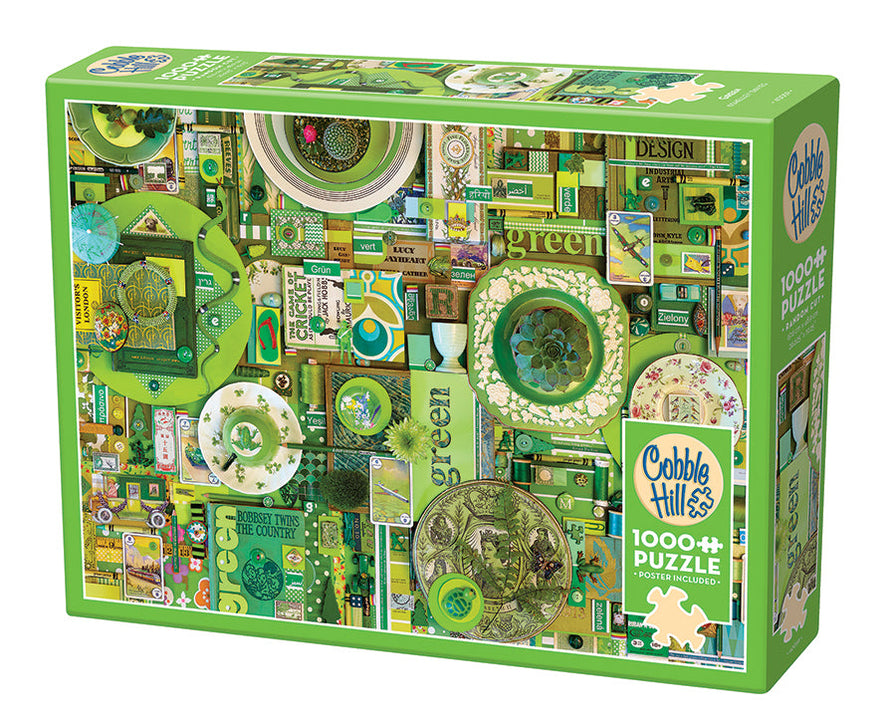 Collage - Busy — USA Cobble Hill Puzzles