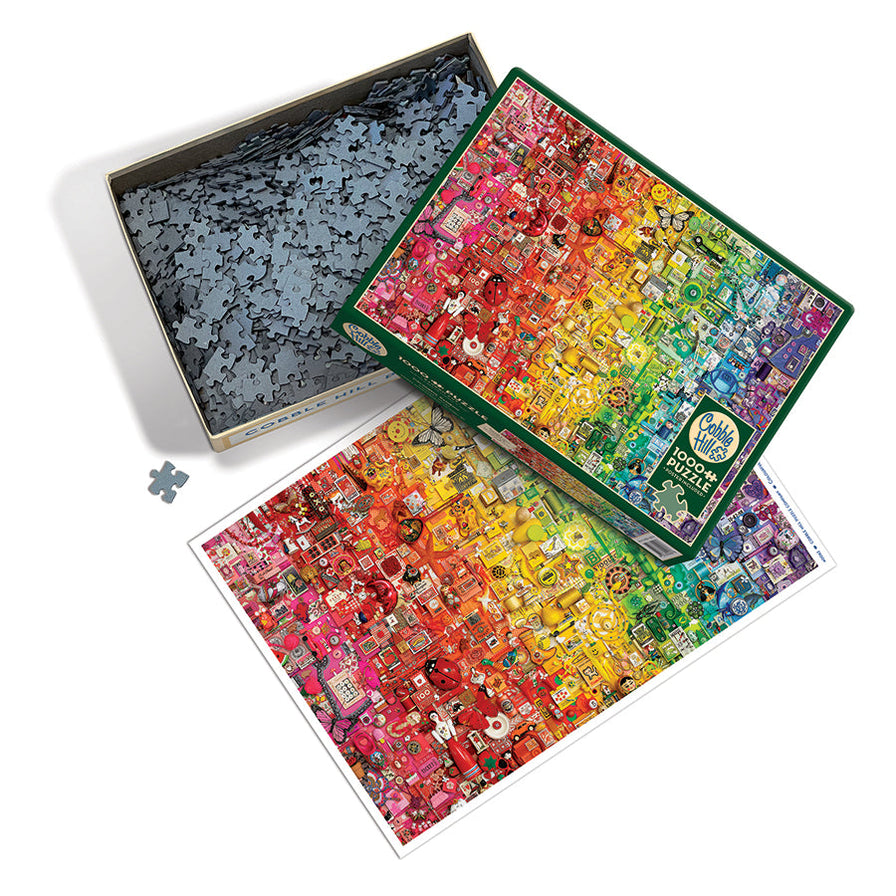 Colourful Rainbow | 1000 Piece - Cobble Hill Puzzles — USA Cobble Hill ...