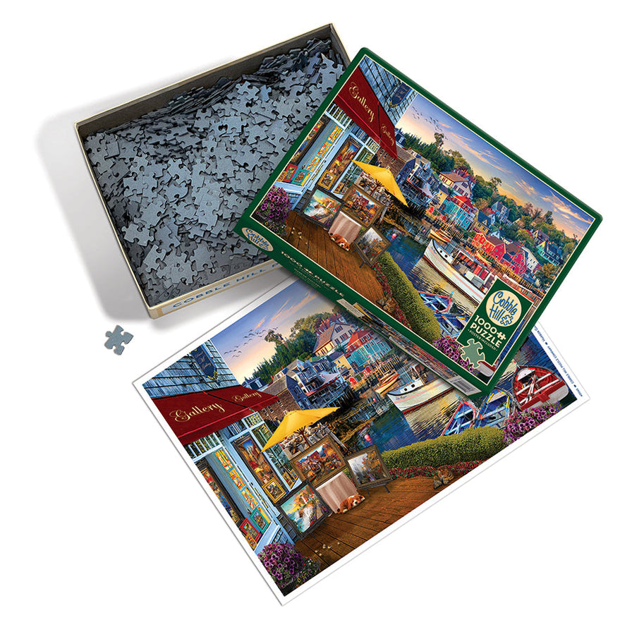 Harbor Gallery | 1000 Piece - Cobble Hill Puzzles — USA Cobble Hill Puzzles