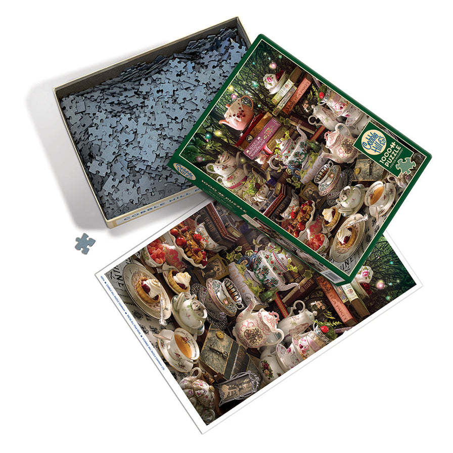 We're All Mad Here | 1000 Piece - Cobble Hill Puzzles — USA Cobble Hill ...