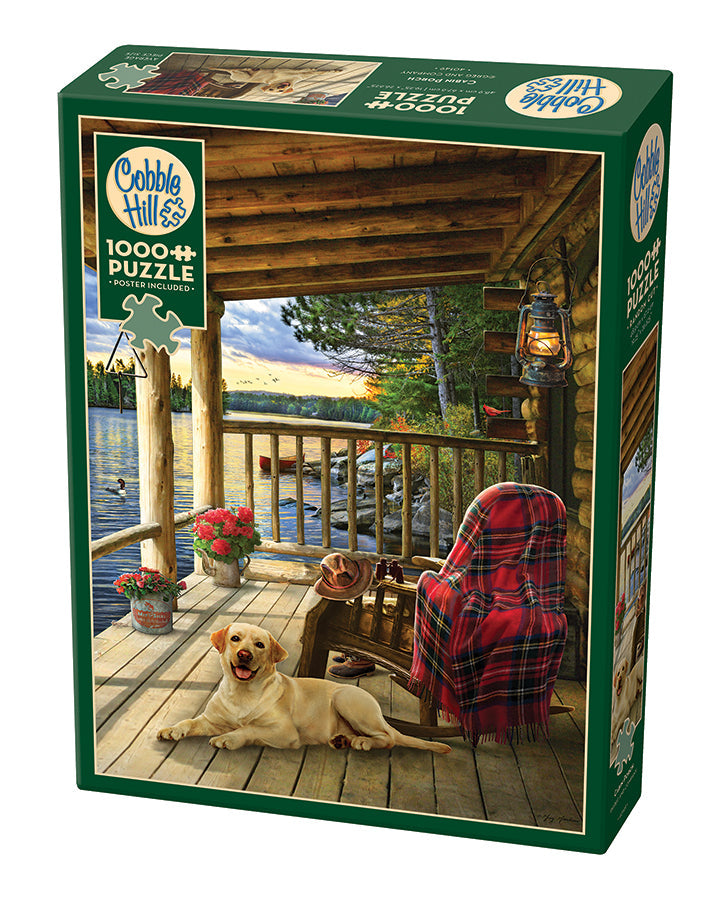 Cabin Porch | 1000 Piece - Cobble Hill Puzzles — USA Cobble Hill Puzzles