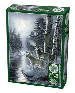 Wolves by Moonlight | 1000 Piece - Cobble Hill Puzzles — USA Cobble ...
