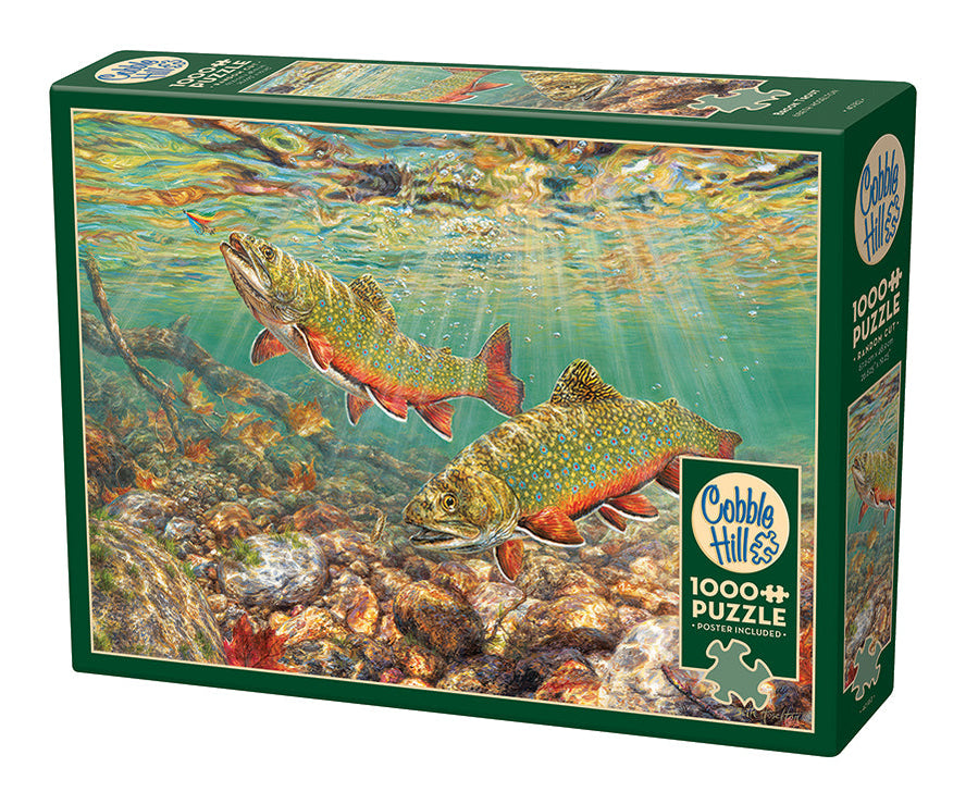 Brook Trout | 1000 Piece - Cobble Hill Puzzles — USA Cobble Hill Puzzles