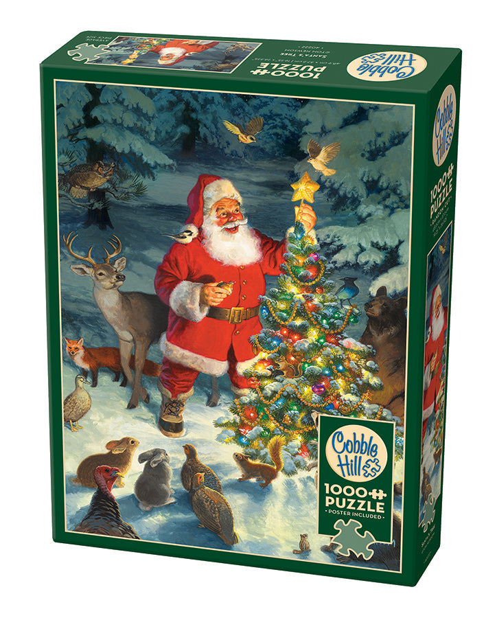 Santa's Tree | 1000 Piece - Cobble Hill Puzzles — USA Cobble Hill Puzzles