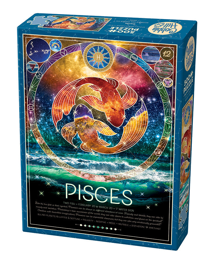 Pisces | 500 Piece - Cobble Hill Puzzles — USA Cobble Hill Puzzles