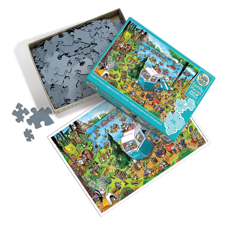 Call of the Wild | Family Pieces 350 - Cobble Hill Puzzles — USA Cobble ...