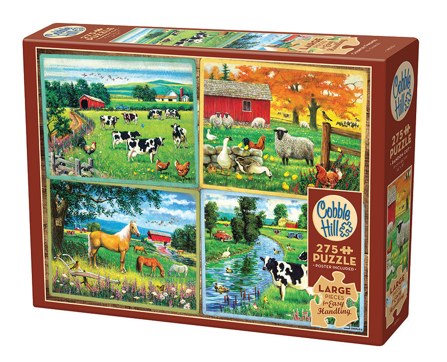Country Friends 275 piece jigsaw| 48002 |Cobble Hill Puzzles Official ...