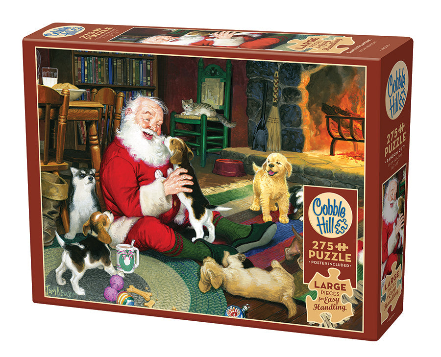 Santa's Playtime | Easy Handling 275 Piece - Cobble Hill Puzzles — USA ...