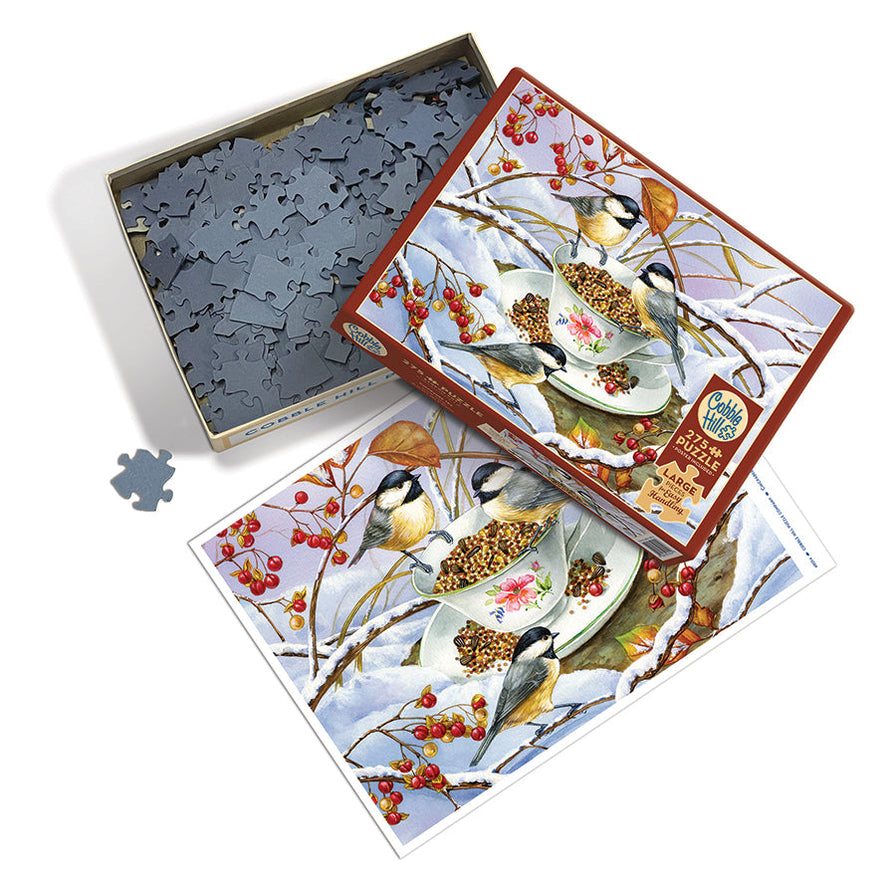 Chickadee Tea | Easy Handling 275 Piece - Cobble Hill Puzzles — USA ...