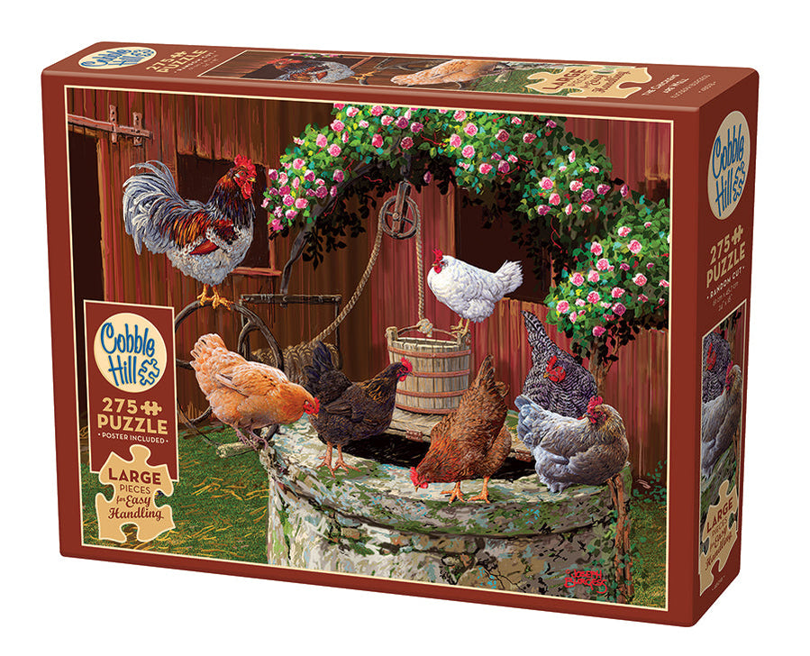 The Chickens are Well | Easy Handling 275 Piece - Cobble Hill Puzzles ...