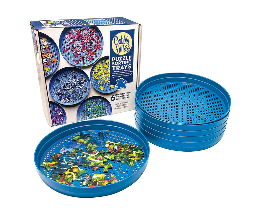 Sifting Stackable Sorting Trays | Puzzle Accessory - Cobble Hill ...